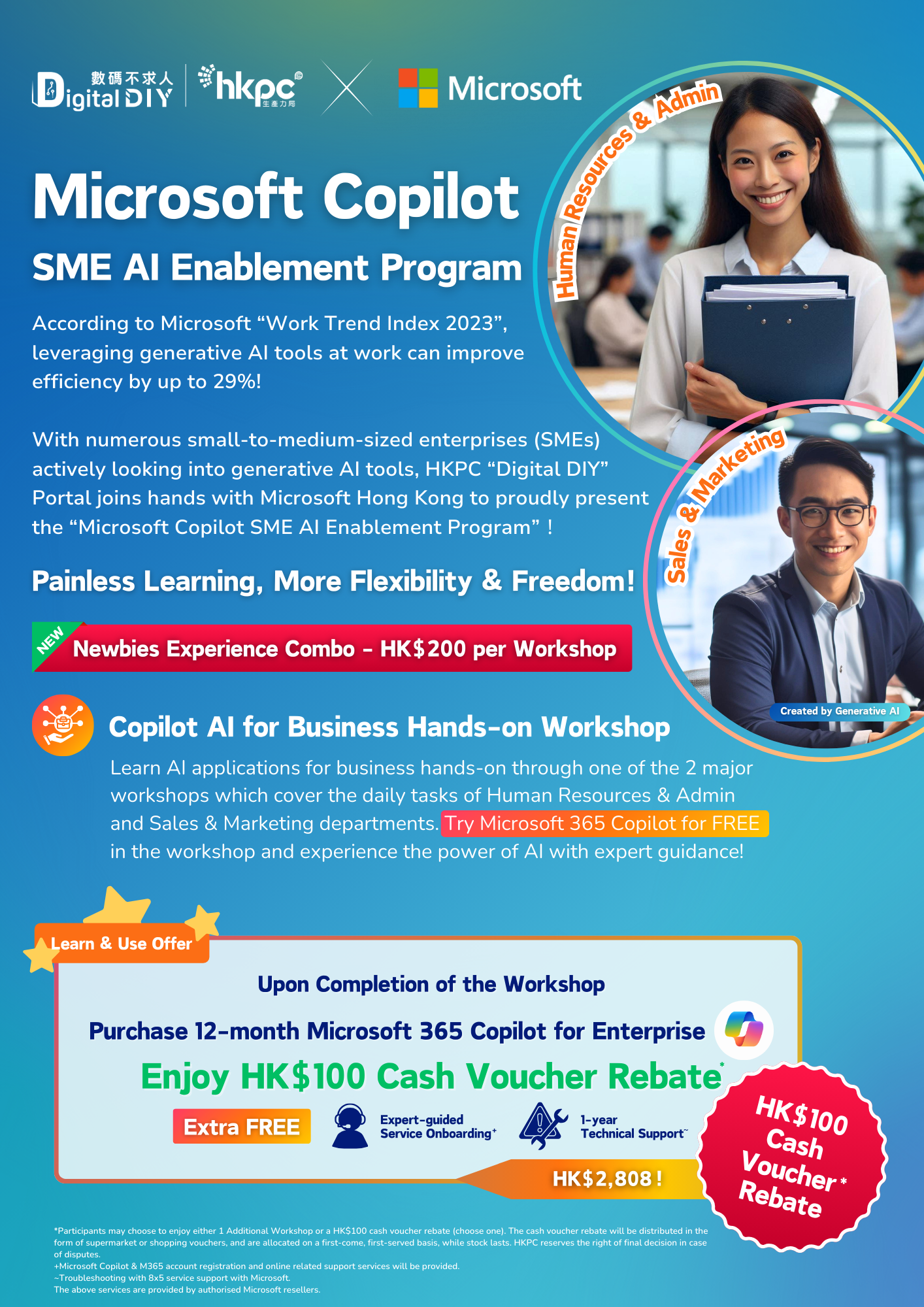 Microsoft Copilot SME AI Enablement Program – Copilot AI for Business Hands-on Workshop | HKPC ...